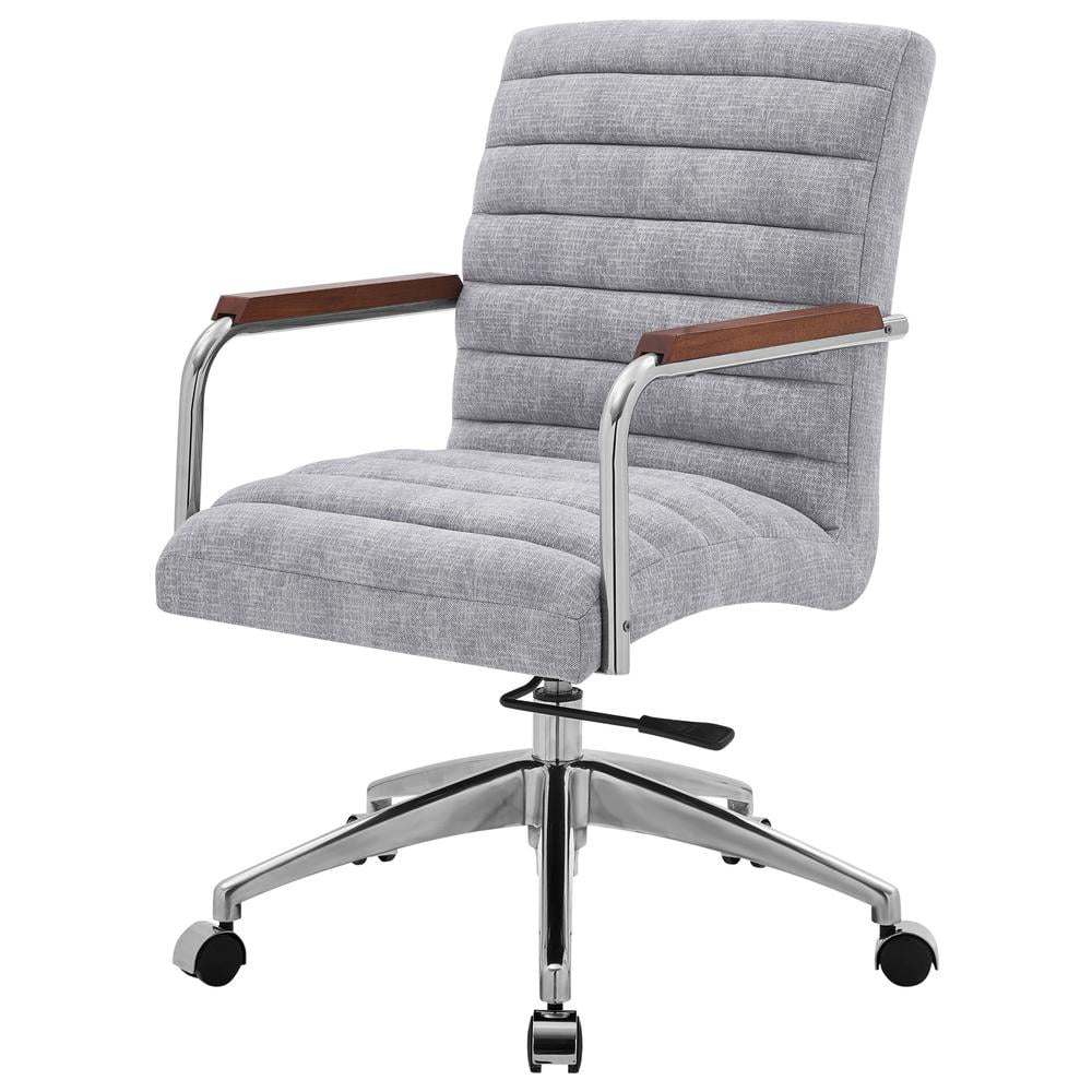 Tobin Fabric Office Chair-Smash Gray - Walmart.com