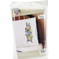 Tobin Stamped For Embroidery Pillowcase Pair 20"X30"-Floral Fantasy ...