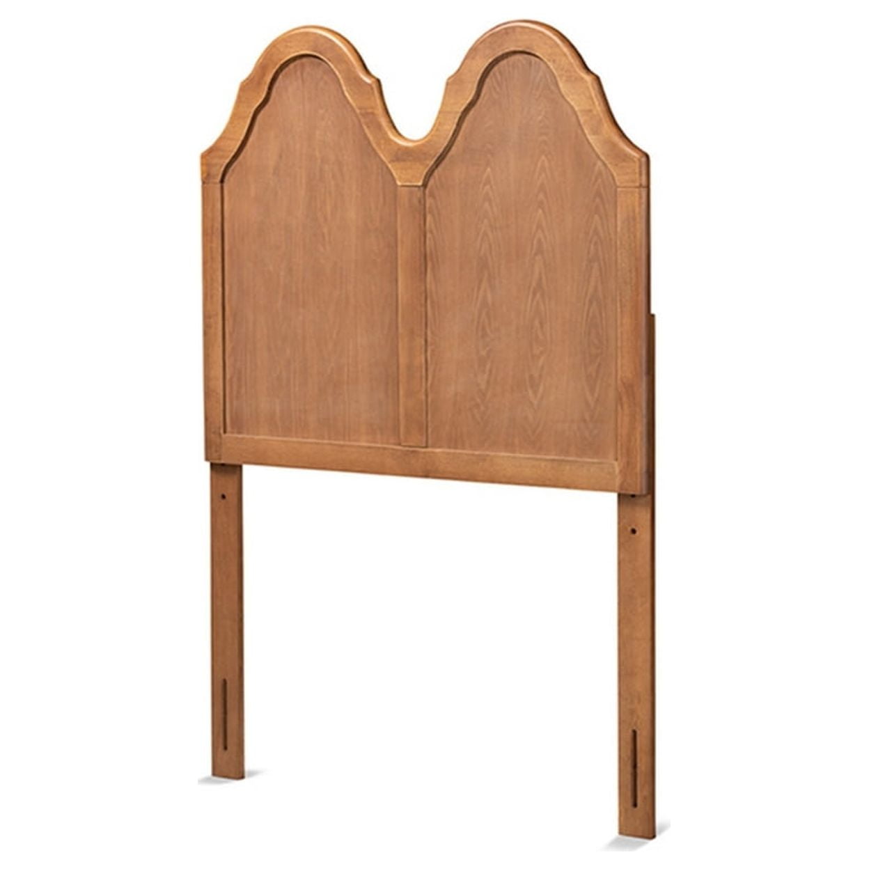 Tobin Vintage Classic and Traditional Ash Walnut Finished Wood Twin ...