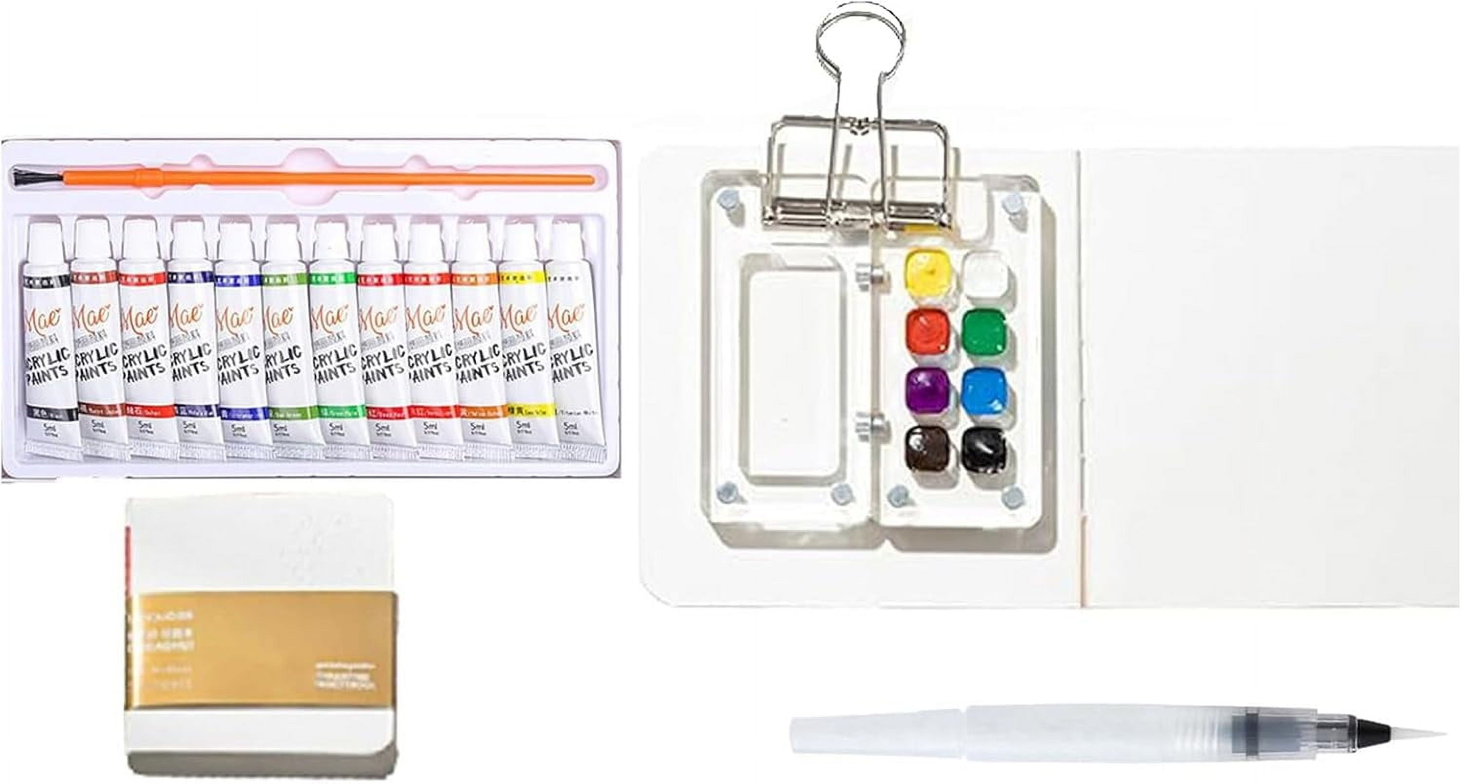 Tobios Watercolor Kit, Tobios Mini Watercolor Set, Pocket Artist Water ...