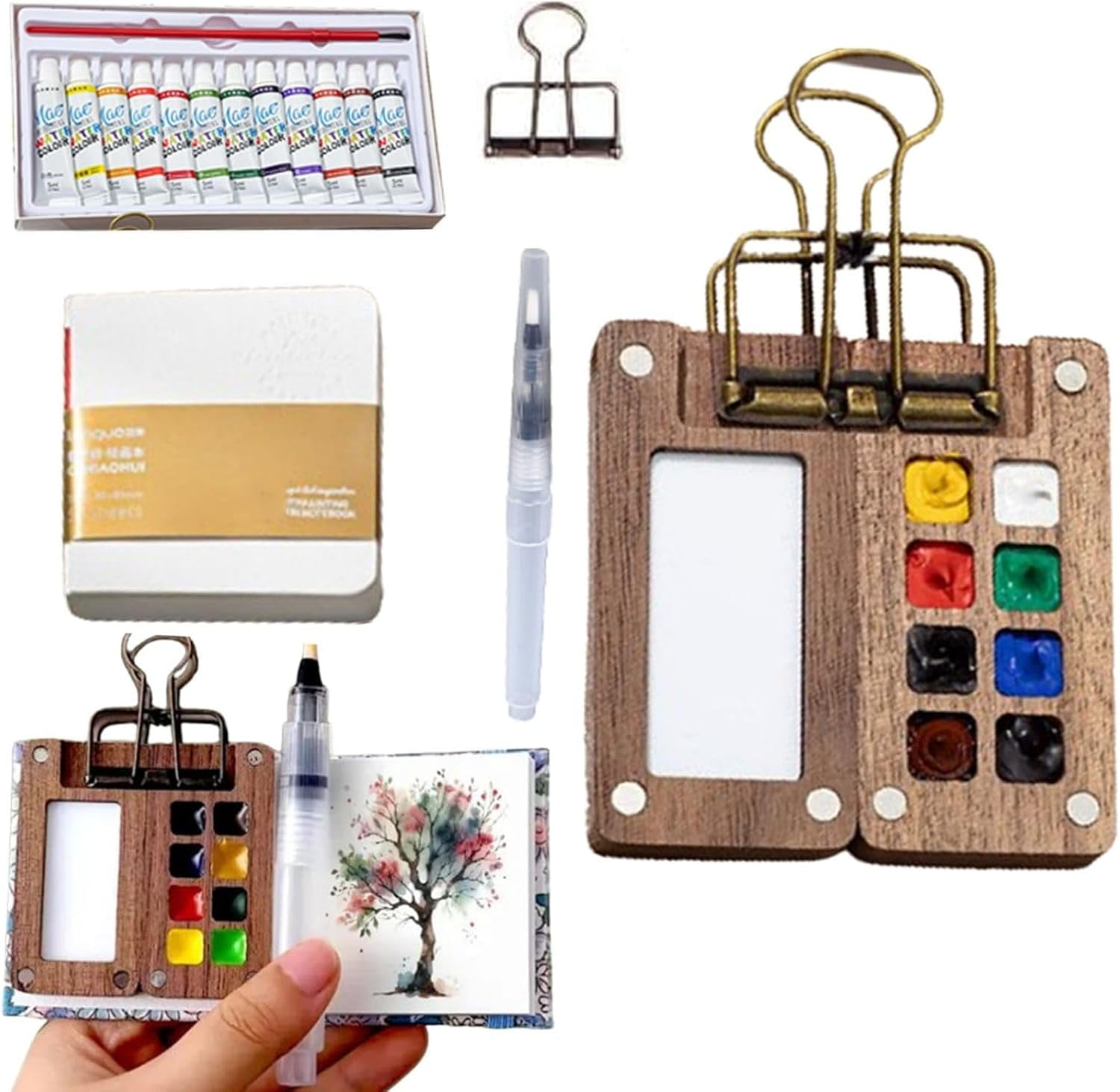 Tobios Watercolor Kit, Tobios Water Color Kit, Tobios Mini Watercolor ...