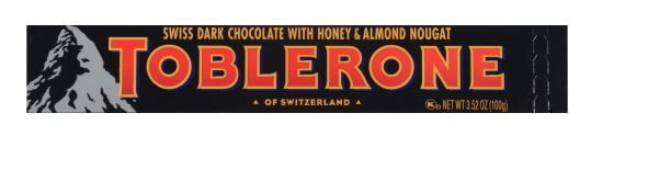 Toblerone Dark Chocolate Bar 3.52 oz (Pack of 11) - Walmart.com
