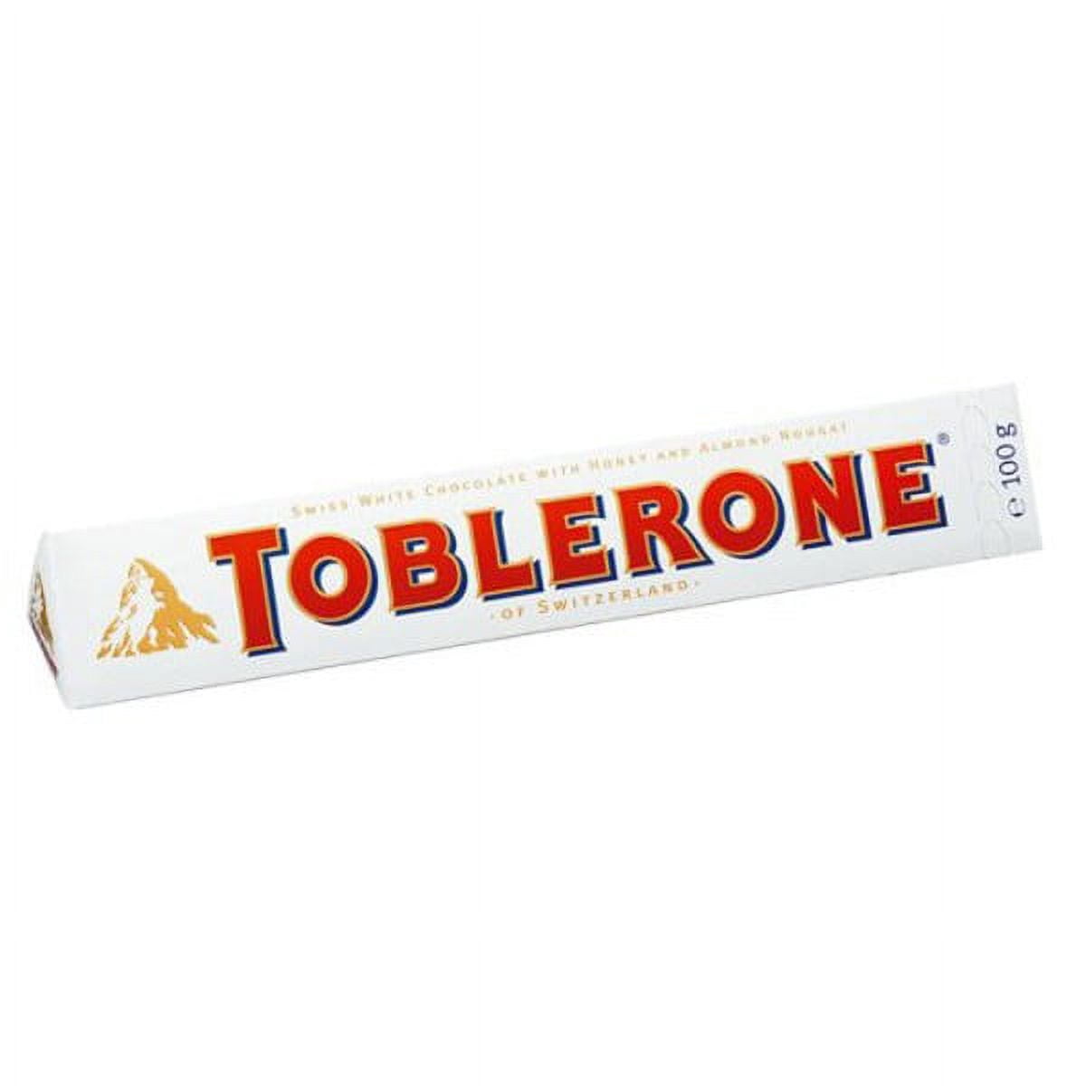 Toblerone White Chocolate Bars 3.5 oz Boxes - Pack of 6 - Walmart.com