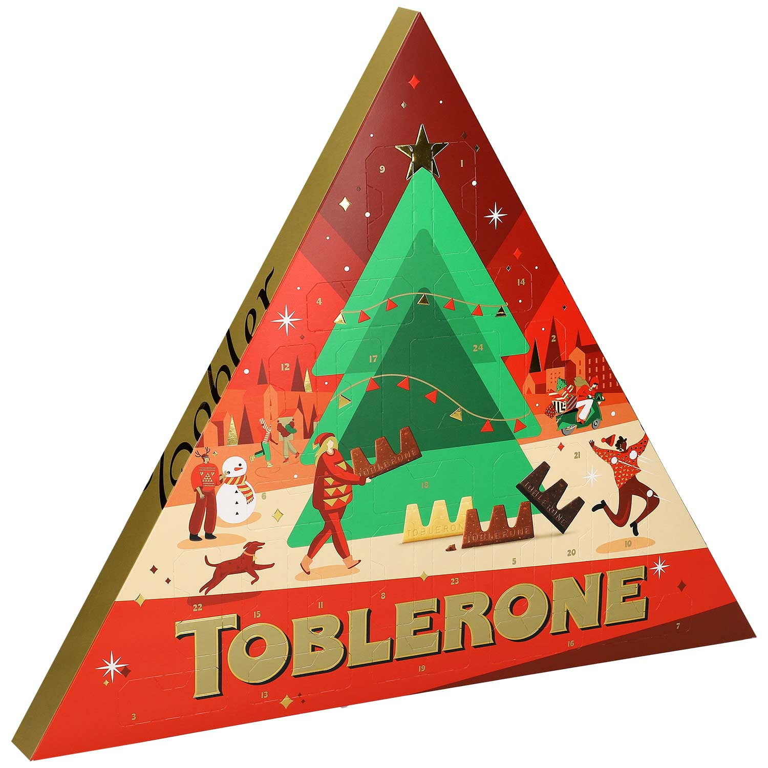Toblerone chocolate ADVENT CALENDAR XL 1ct./200g - Walmart.com