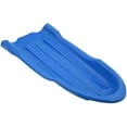Toboggan Snow Sled for Kids and Adults, 46" Heavy Duty Plastic Open ...