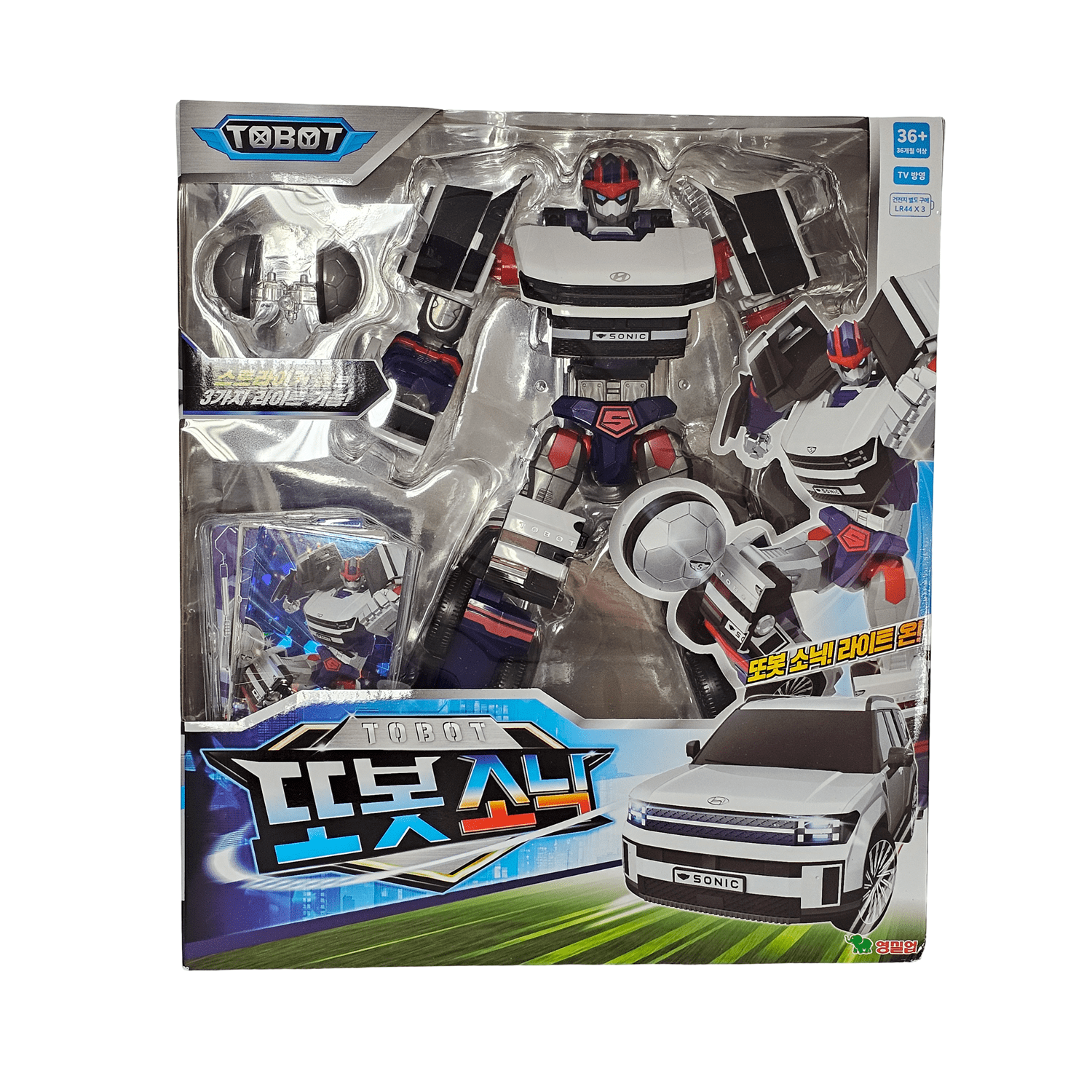 Tobot Sonic Transforming Robot – Hyundai Santa Fe Vehicle to Robot with ...