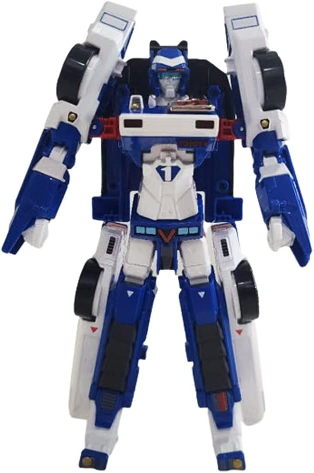 Tobot V Tachyon Robot transforms into a car 8.6(W) x3.5(H) x11(D) in ...