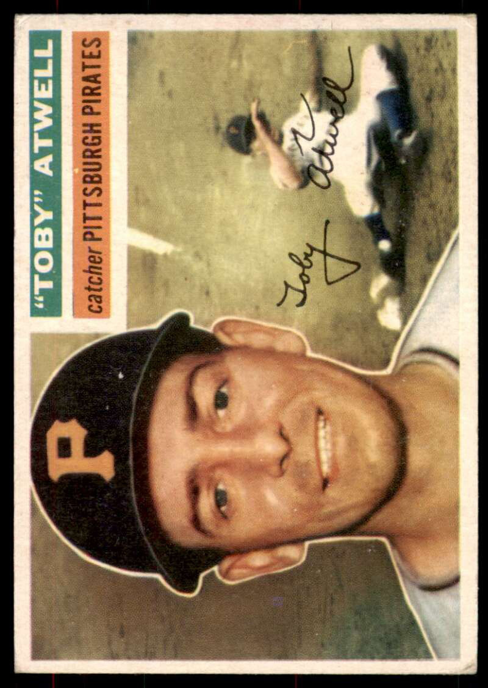 Toby Atwell Card 1956 Topps #232 - Walmart.com