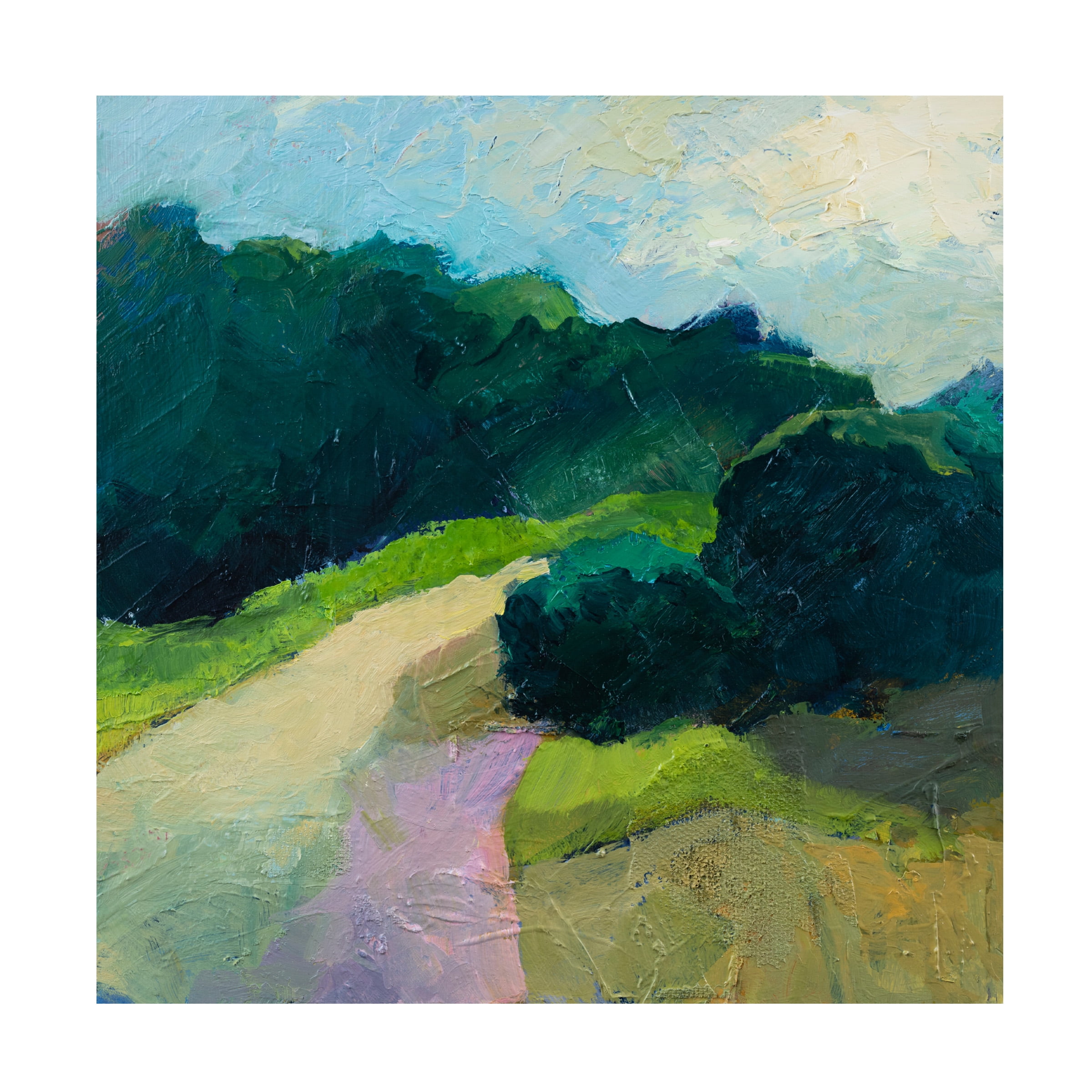 Toby Gordon 'A Different Day a Different Walk' Canvas Art - Walmart.com