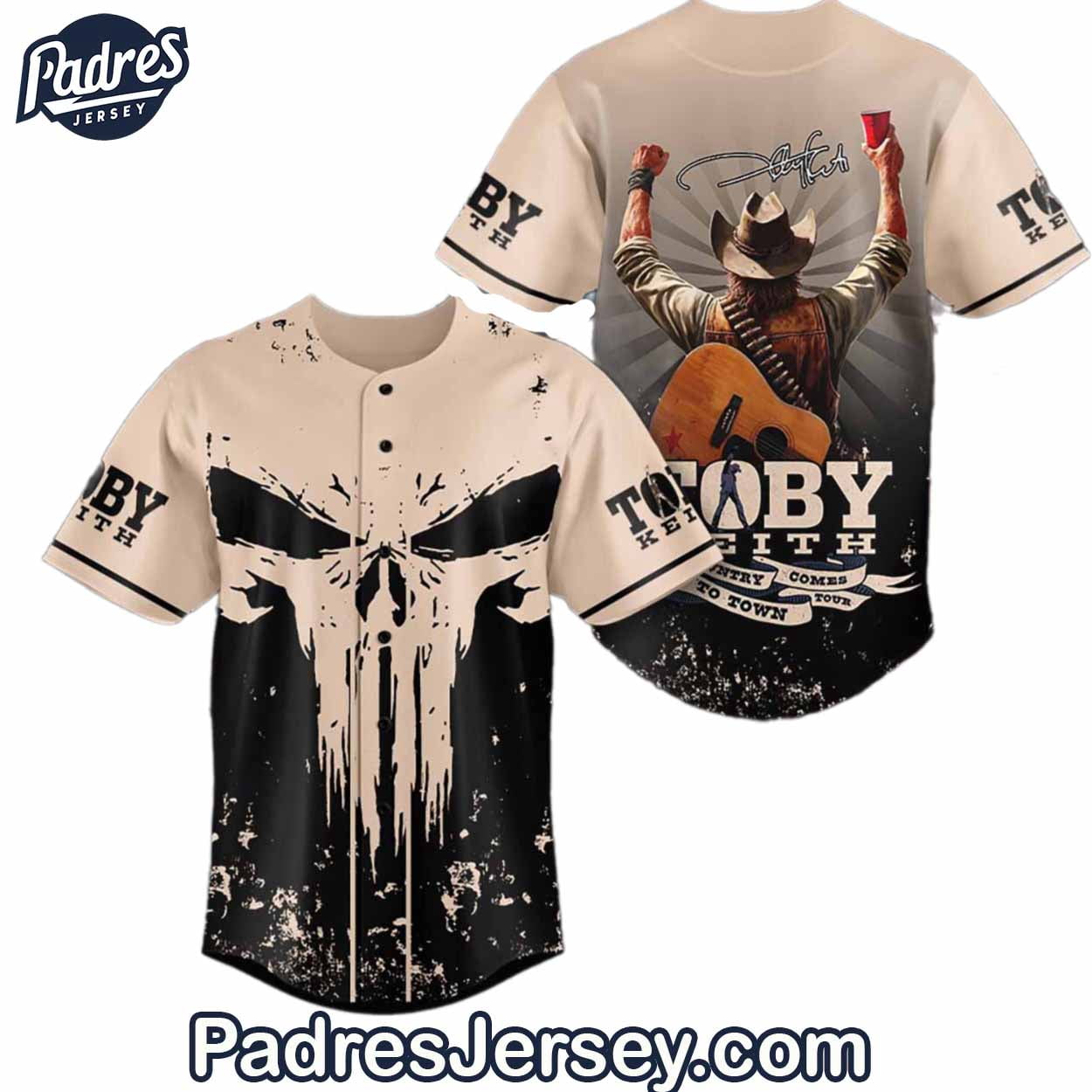 Toby Keith Baseball Jersey Outfit - Walmart.com