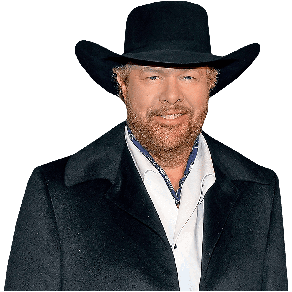Toby Keith (Black Outfit) Half Body Buddy Cutout - Walmart.com