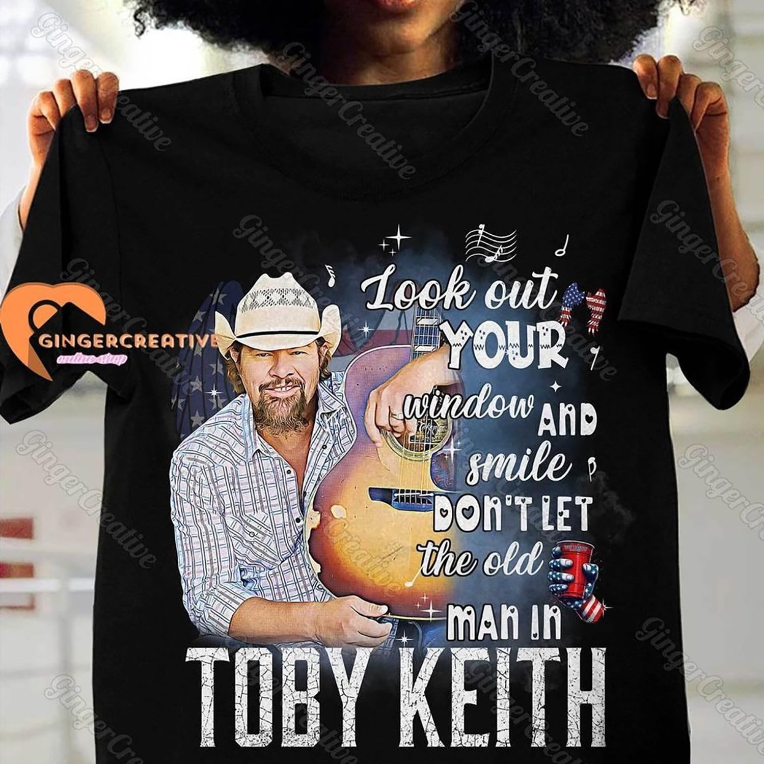 Toby Keith Shirt, Don't Let The Old Man Shirt, Signature Toby Keith ...