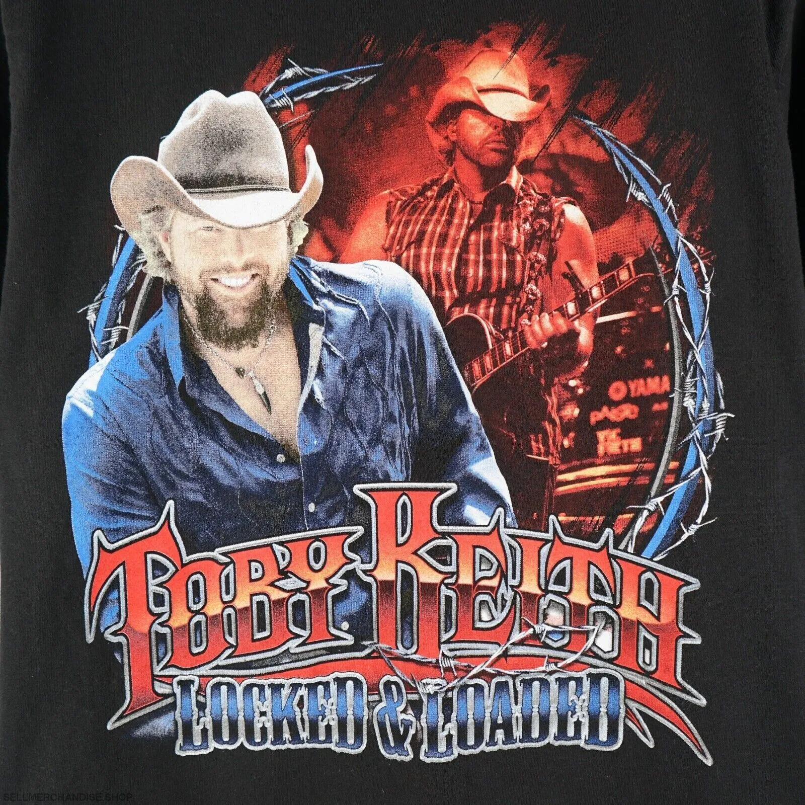 Toby Keith T Shirt Short Sleeve Black Unisex S-5xl - Walmart.com