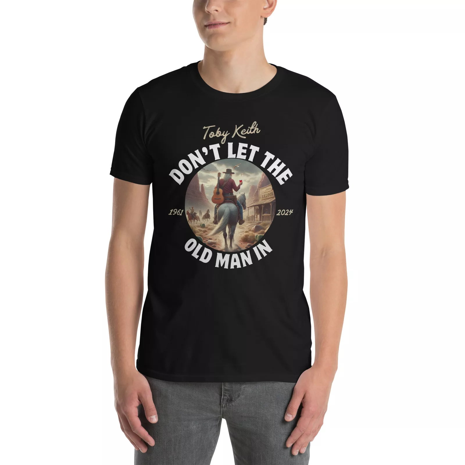 Toby Keith Tribute Shirt Don't Let The Old Man In Fan ed RIP Toby ...