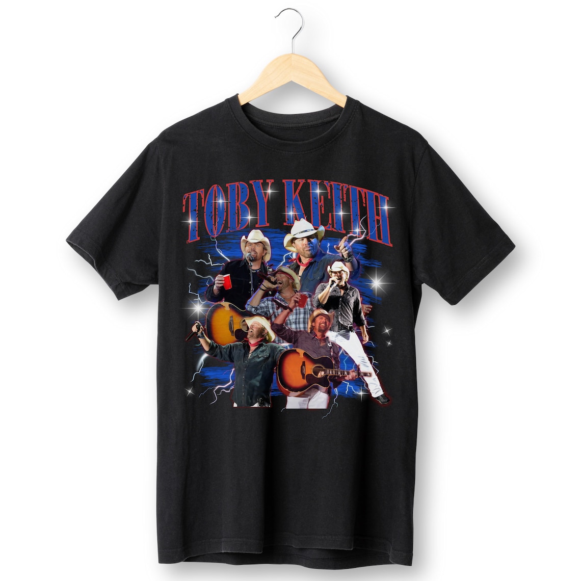 Toby Keith Tribute T-Shirt, Country Music Memorial Shirt, 90s Toby ...