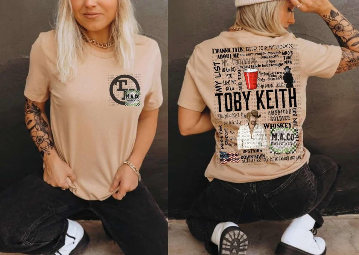 Toby keith music shirt toby keith merch toby keith song title tshirt ...