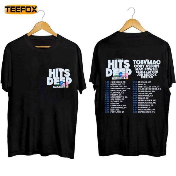 TobyMac Hits Deep Tour 2024 Adult Short Sleeve T-Shirt - Walmart.com TobyMac Hits Deep Tour 2024 Adult Short Sleeve T-Shirt - Walmart.com