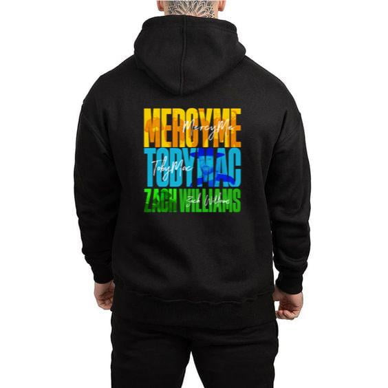TobyMac MercyMe Zach Williams Tour 2024 HOODIE, for men & women, up to ...