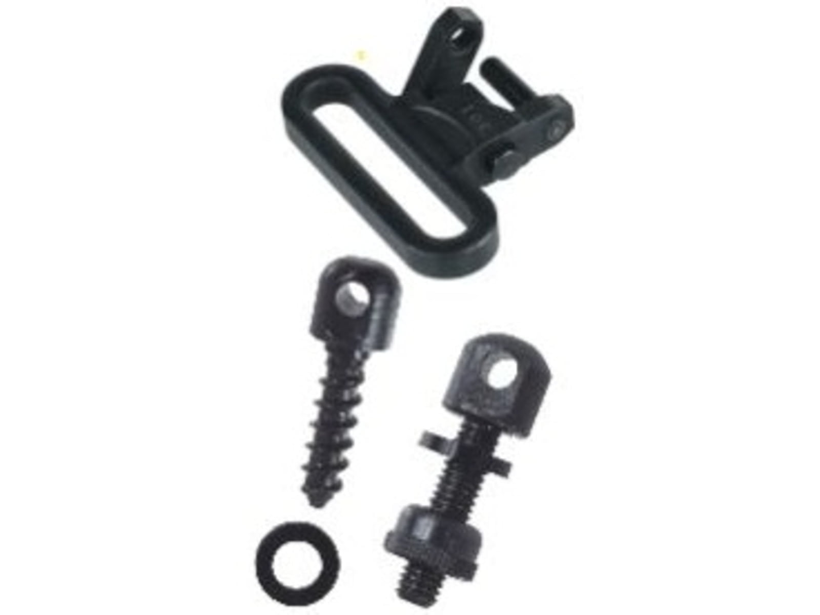 Toc Talon 1" Swivels & Screw - Set Quick Release Steel Black - Walmart.com