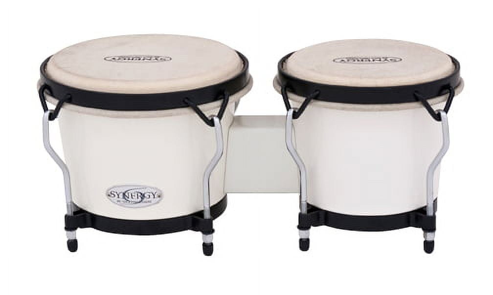 Toca 2100SW Synergy Synthetic Bongos, White - Walmart.com