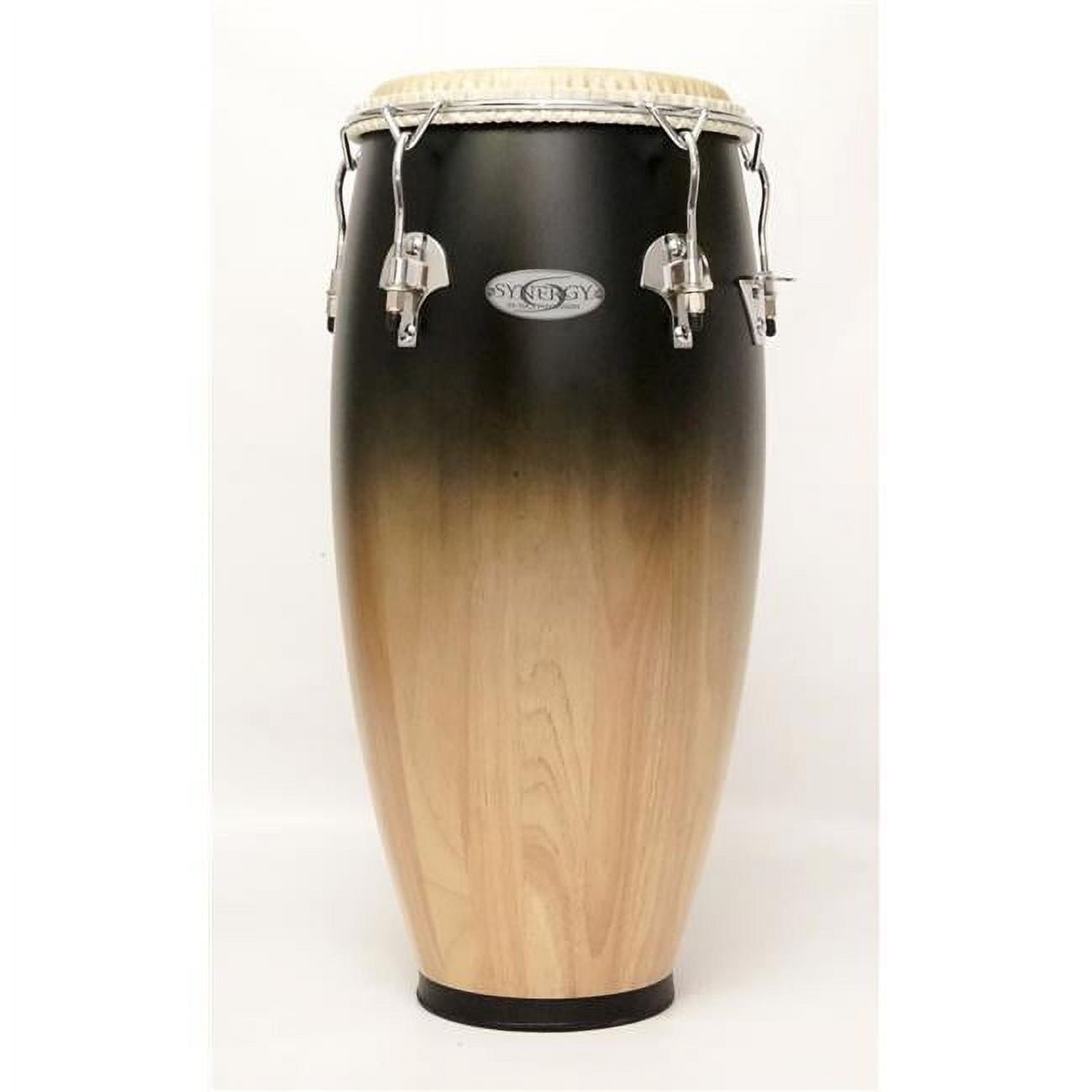 Toca 23512-CF Synergy Deluxe 12 in. Tumba with Basket Stand, Coffee ...