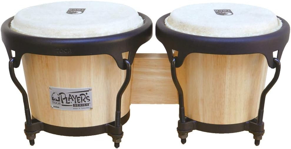 Toca 2400N Player's Series Wood Bongos - Natural Finish - Walmart.com