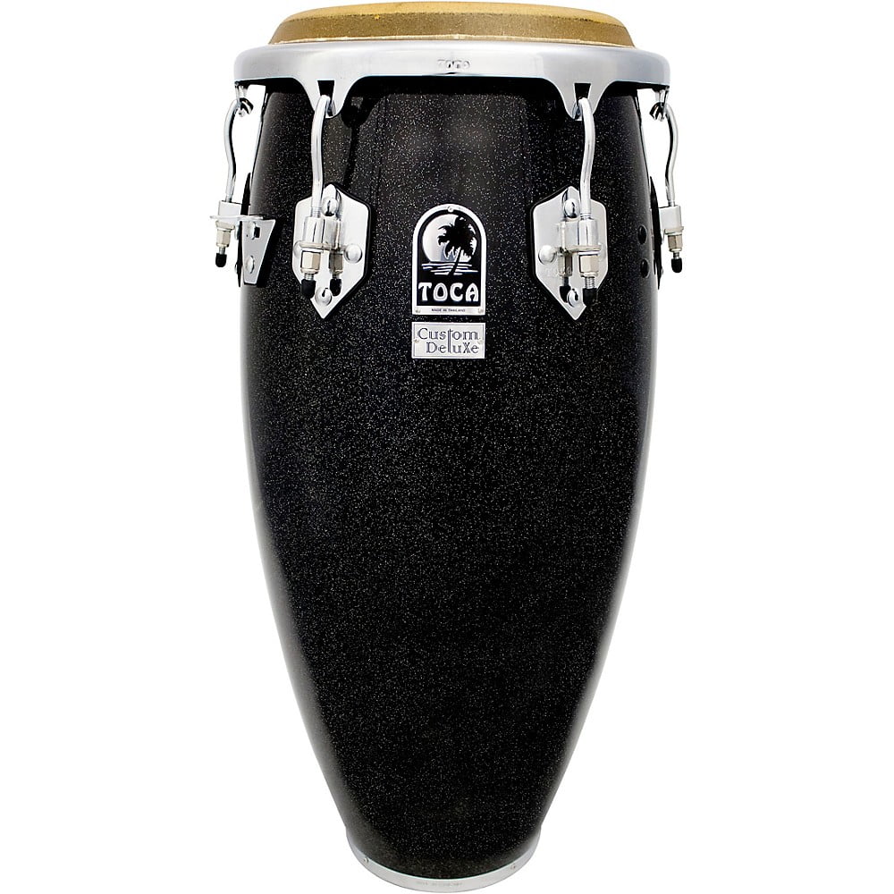 Toca Custom Deluxe Wood Shell Congas 11 in. Black Sparkle - Walmart.com