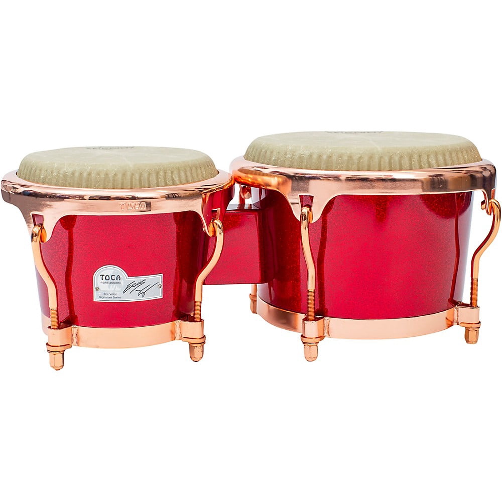 Toca Eric Velez Signature Bongos Rojo Arandano Glitter - Walmart.com