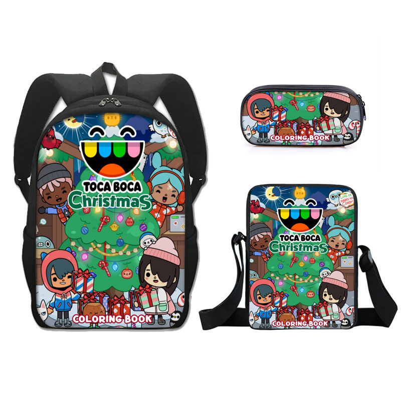 Toca Life World Anime Backpack for Women/Men/Teens, Backpack With ...