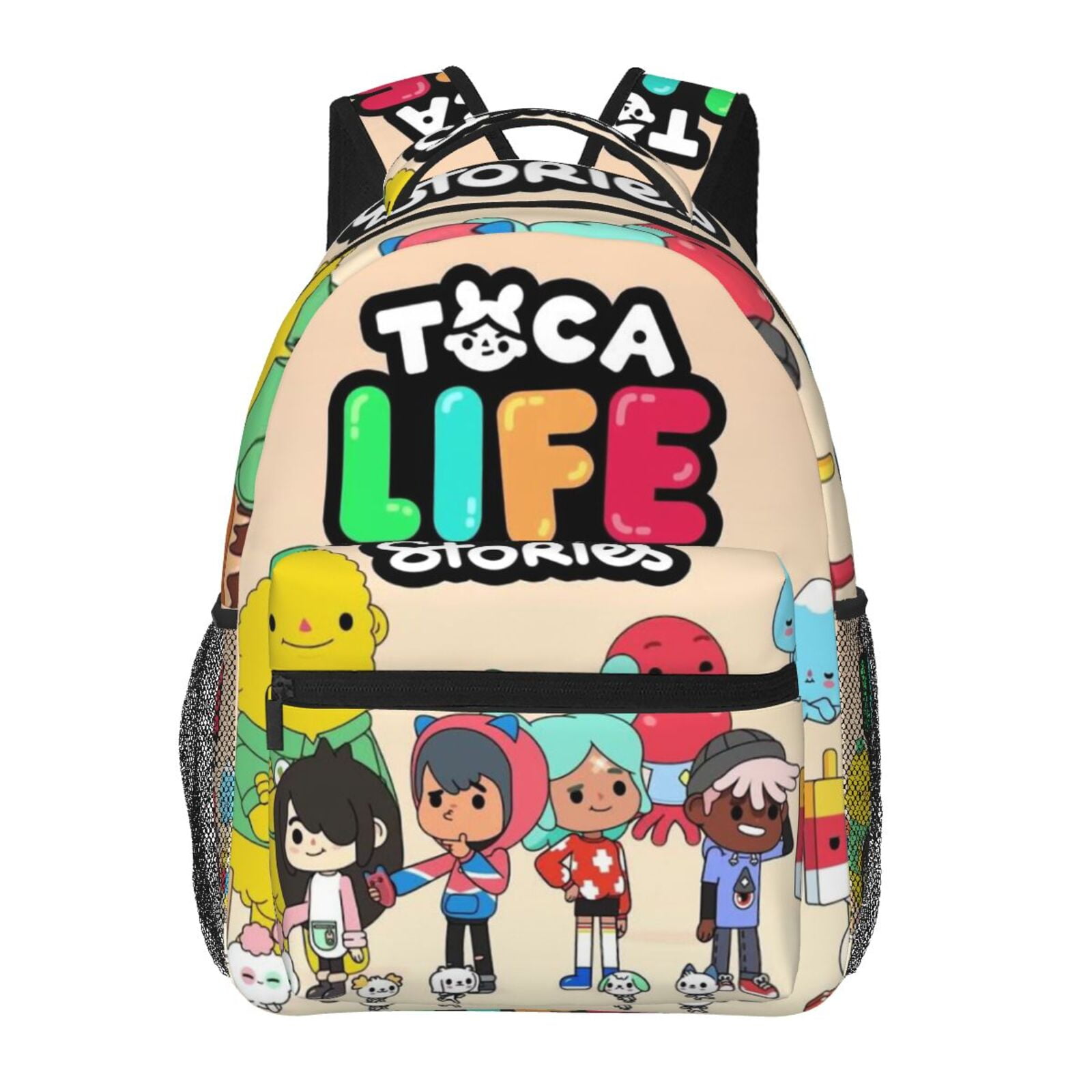 Toca Life World Travel Laptop Backpack College School Computer Bag ...