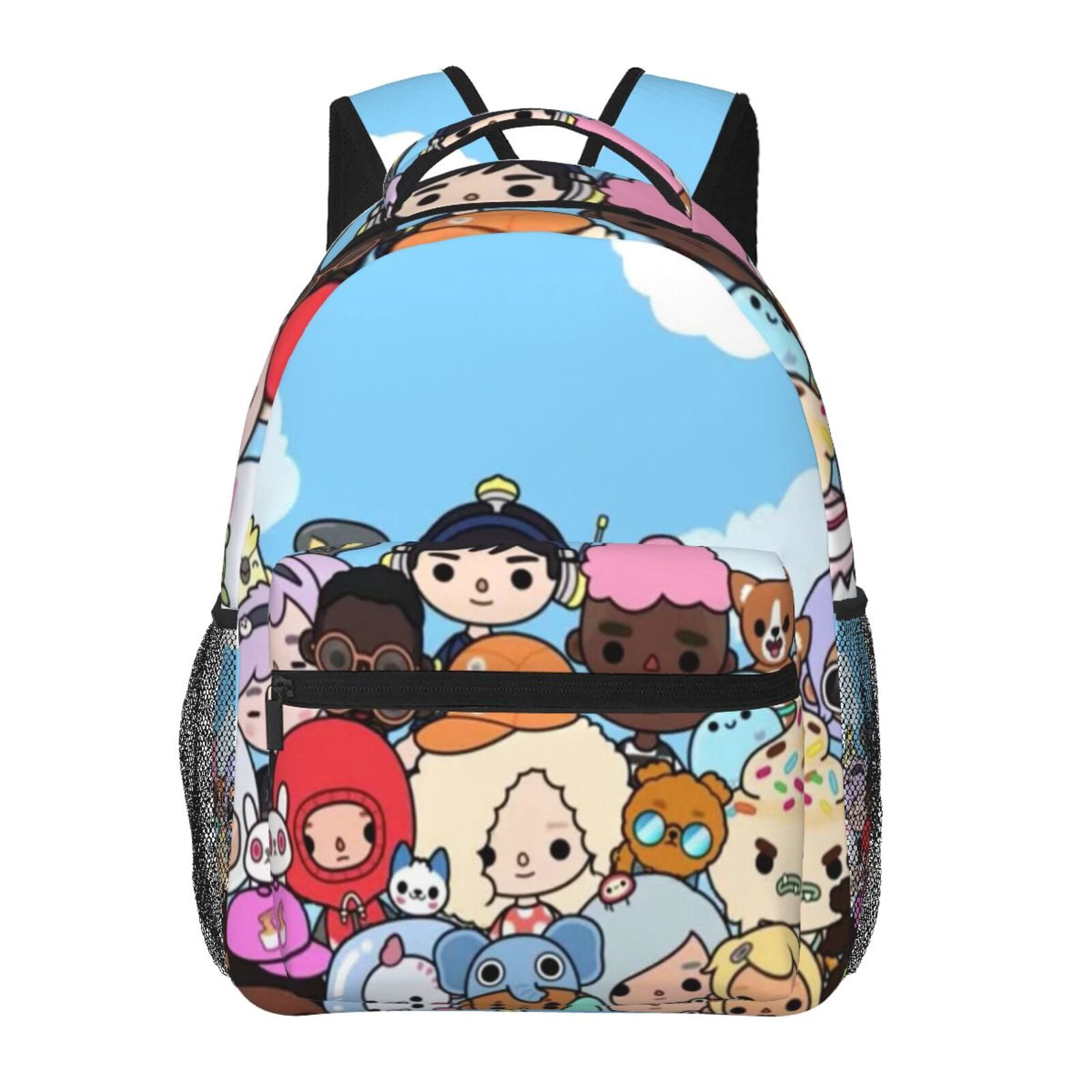 Toca Life World Travel Laptop Backpack College School Computer Bag ...