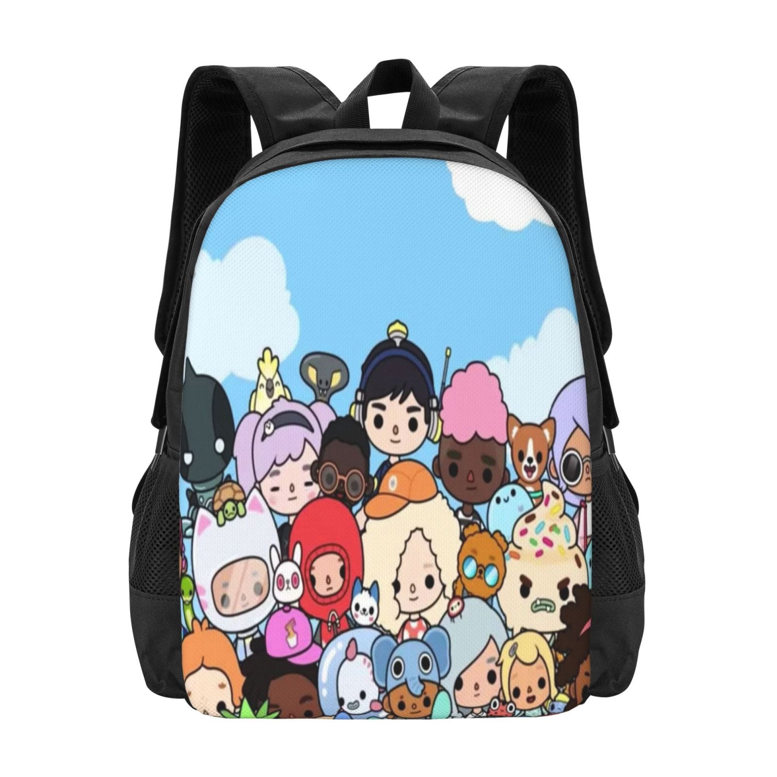 Toca Life World Travel Laptop Backpack College School Computer Bag ...