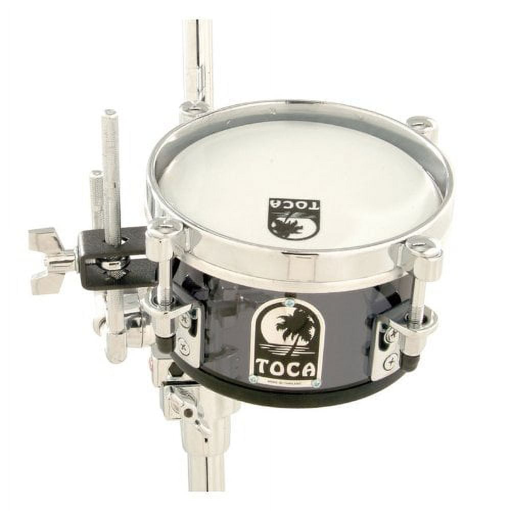 Toca T-408AS 8 in. Mini Acrylic Timbale, Smoke - Walmart.com