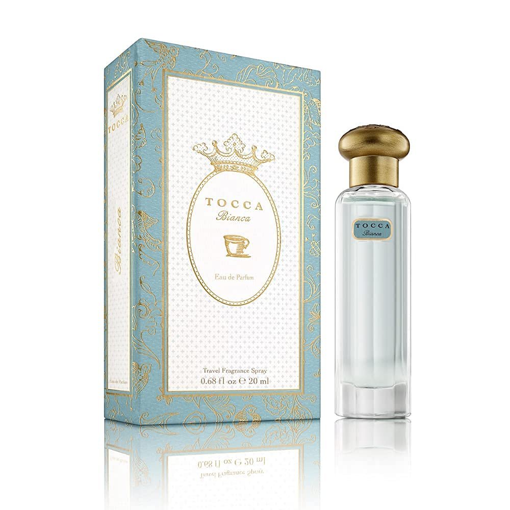 Tocca Eau de Parfum, Bianca: Fresh Floral, Rose, Lemon, Green Tea, Hand-Finished Bottle 50 ml ...