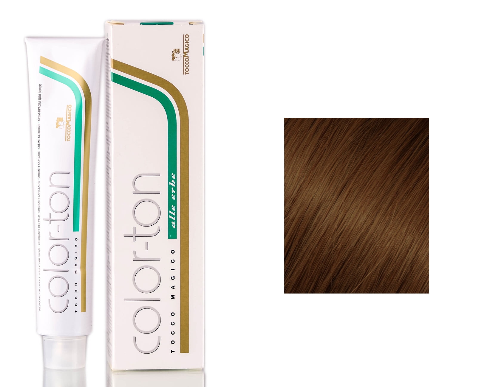 Tocco Magico Color-Ton Permanent Hair Color - 5N-5.0 Light Chestnut , 3 ...