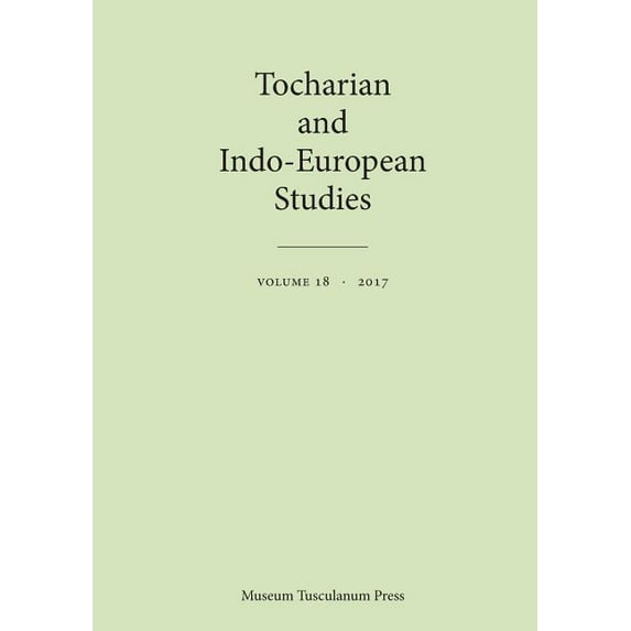 Tocharian and Indo-European Studies 18 (Paperback) - Walmart.com