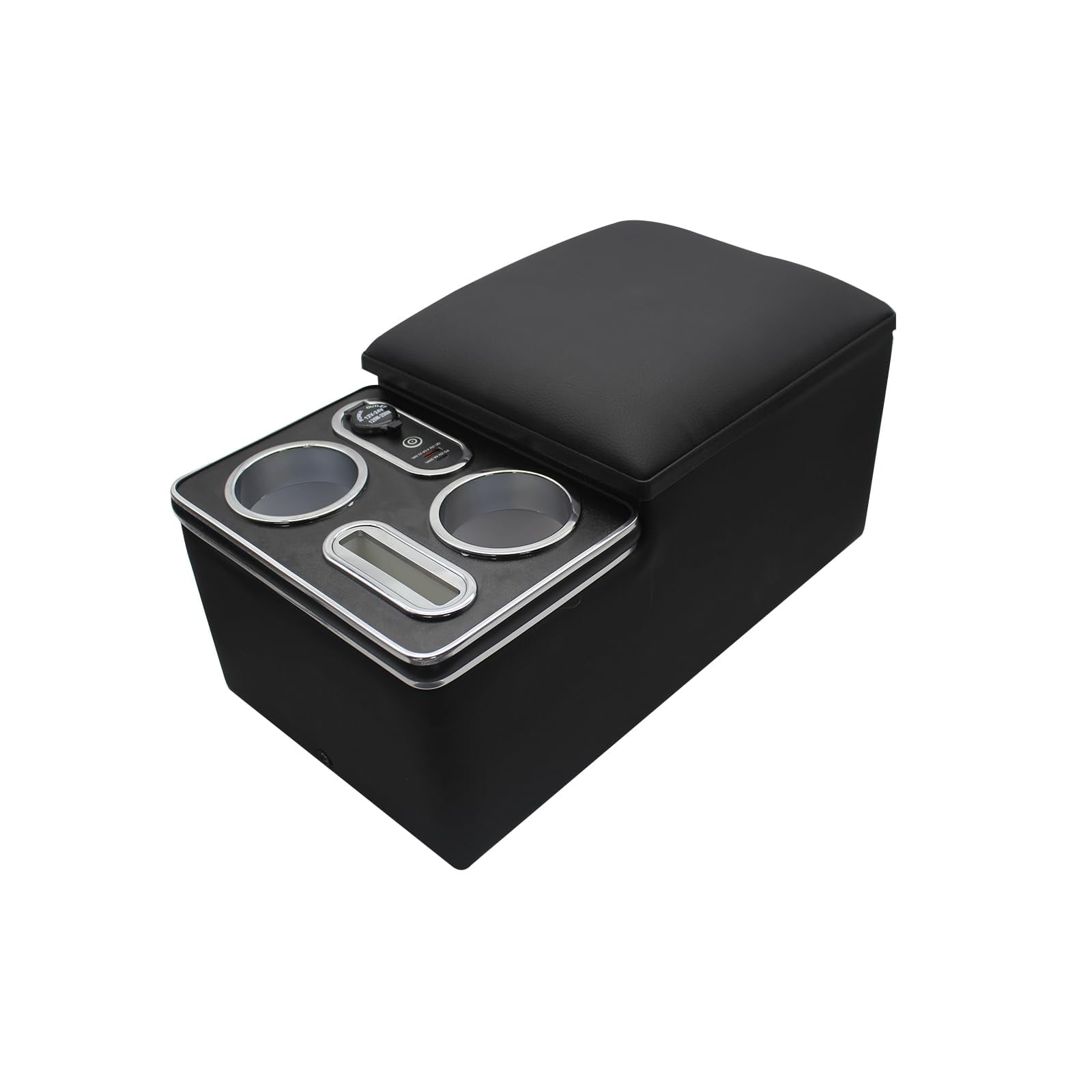 Tocsho Car Center Console Rear Bench Seat Consoles Back Seat Organizer ...