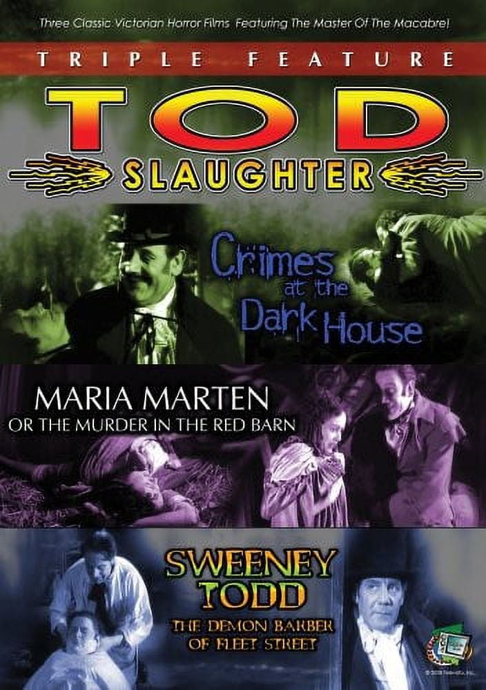 Tod Slaughter Triple Feature (DVD), Jef Films, Horror - Walmart.com