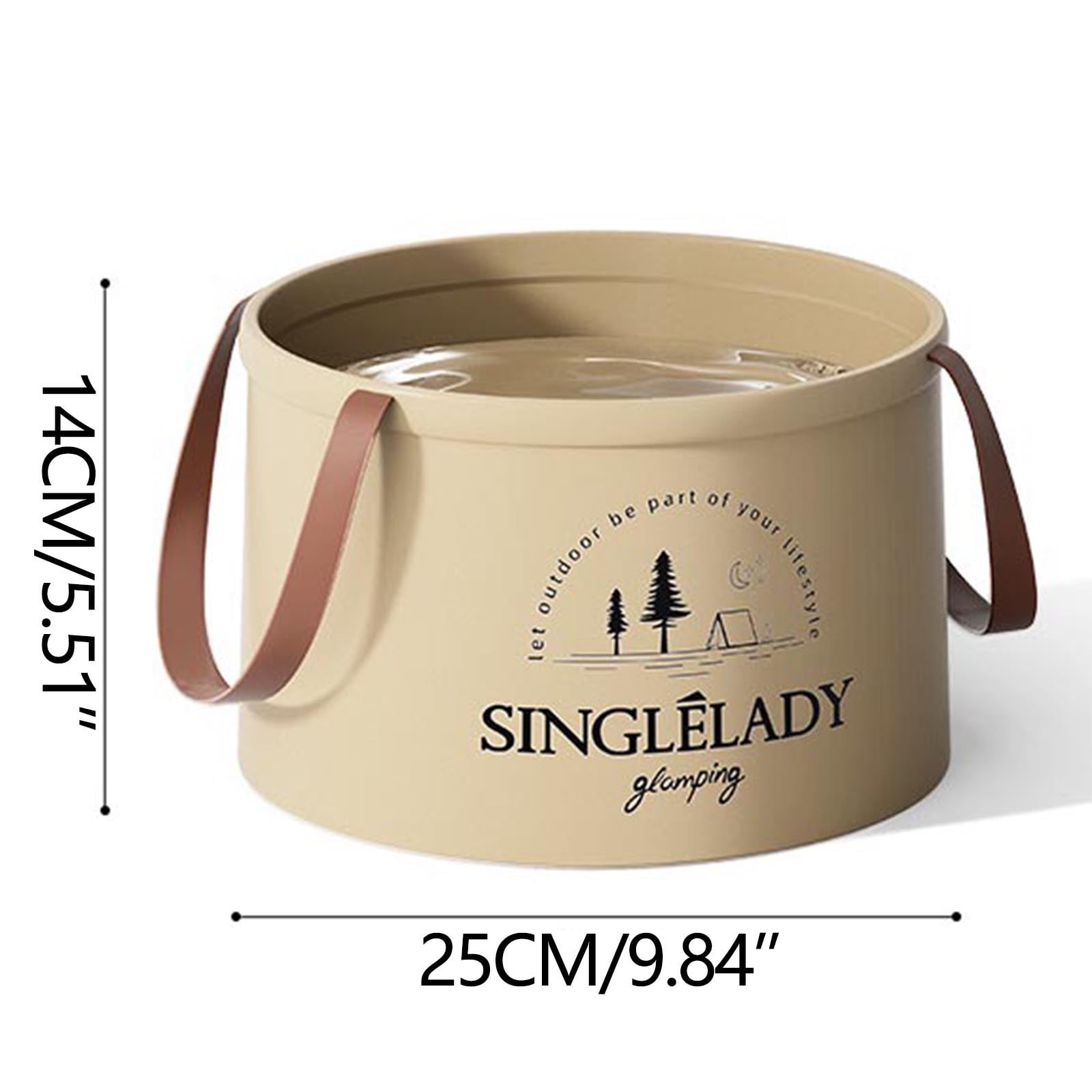 Todaioua Collapsible Travel Basin, Portable Foldable Bucket for Camping ...