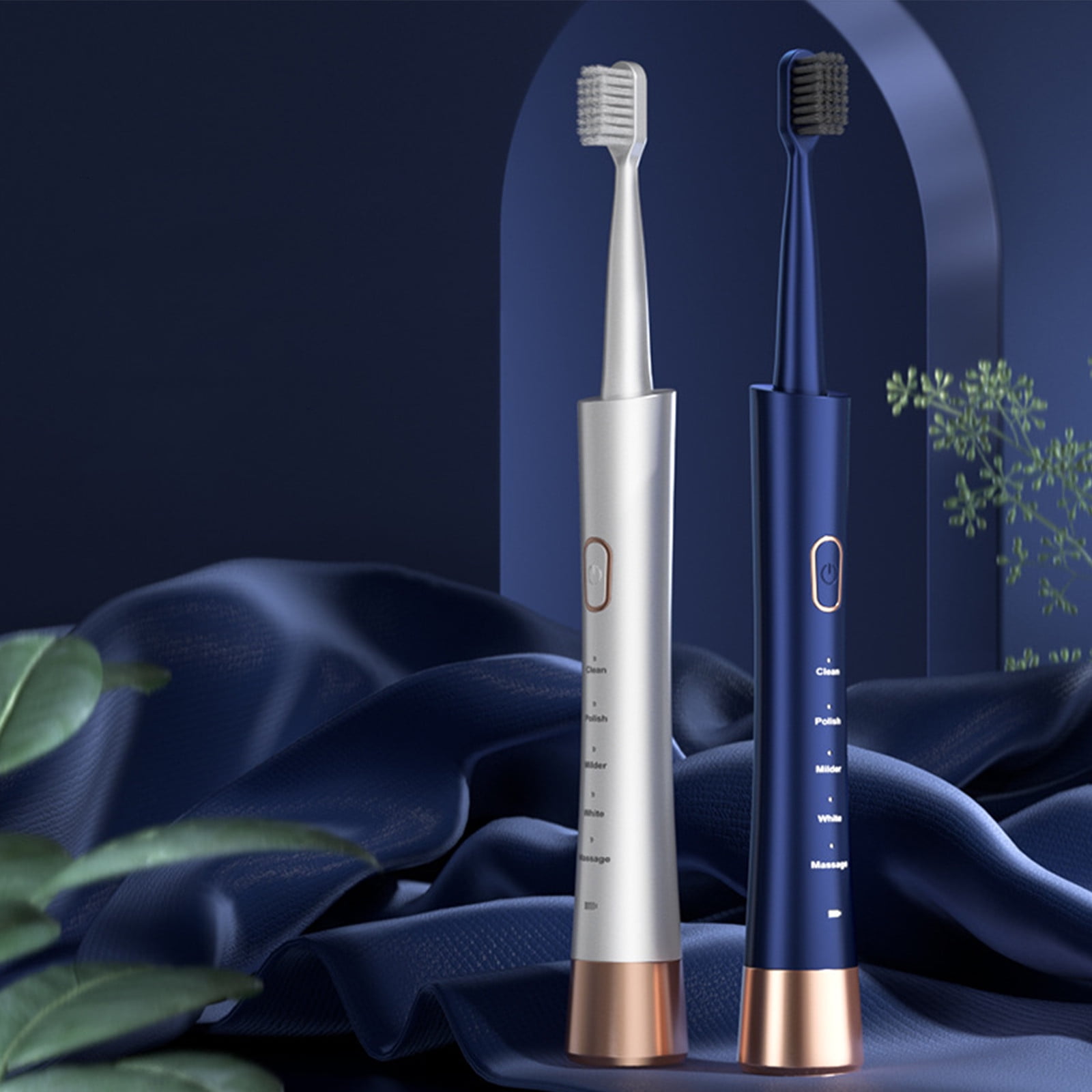 Today Only Deal, Smart Electric Toothbrush, 3 Replaceable Heads, 5 ...