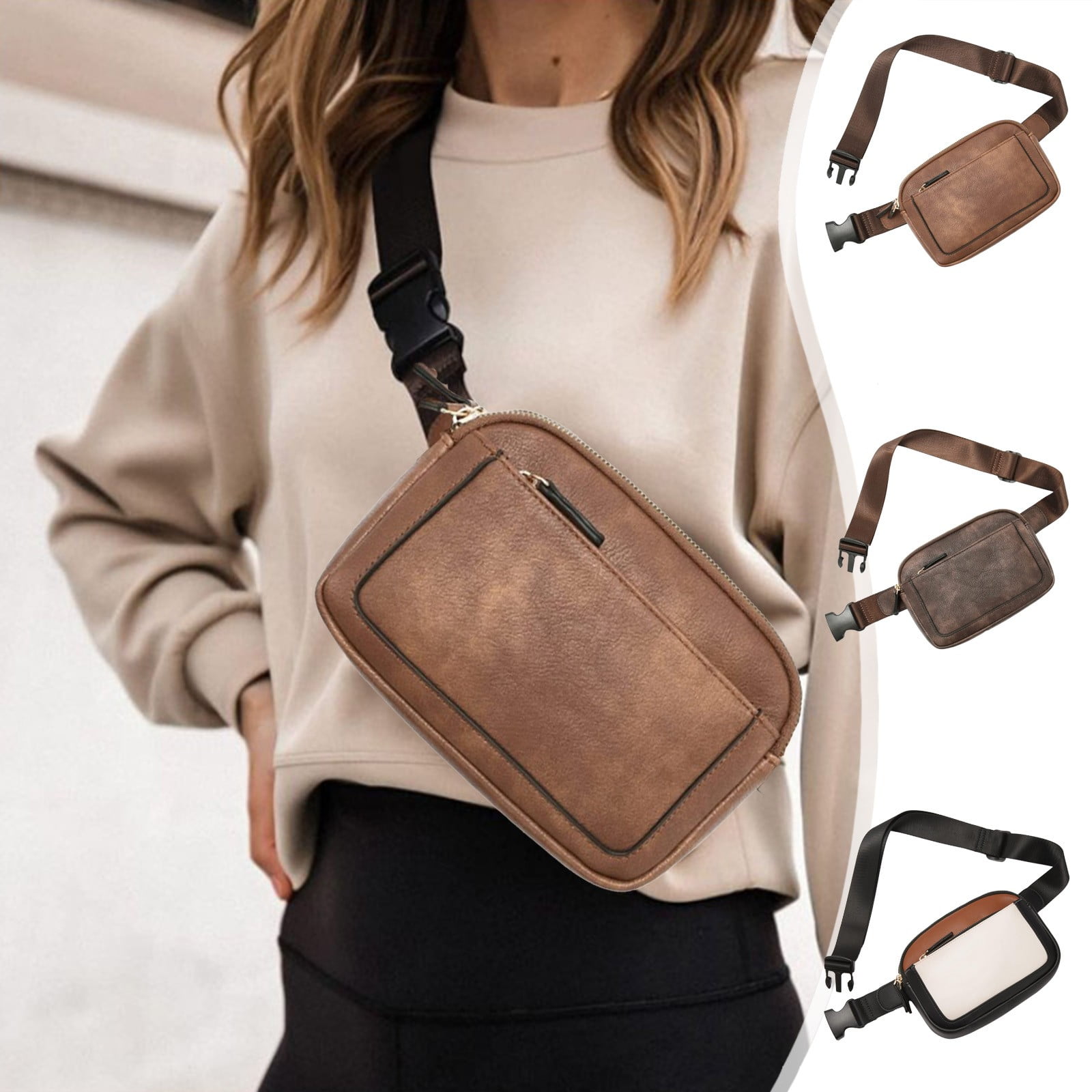 Today Only Deal, Waterproof Crossbody Bag, Multi-Pocket, 15L, Travel ...