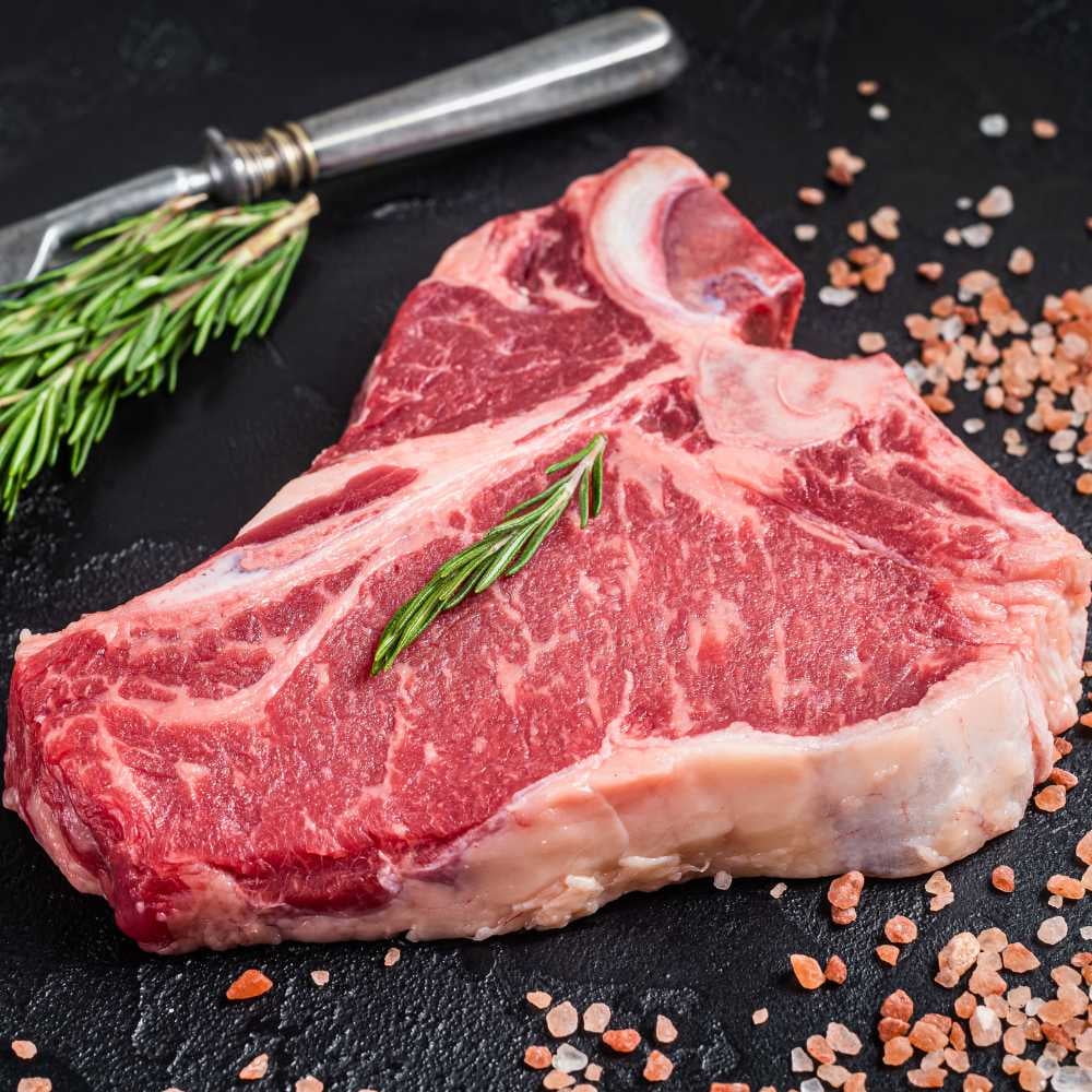 Today Gourmet USDA Choice Beef T-Bone Steaks, 12-16oz. Steaks - Walmart.com