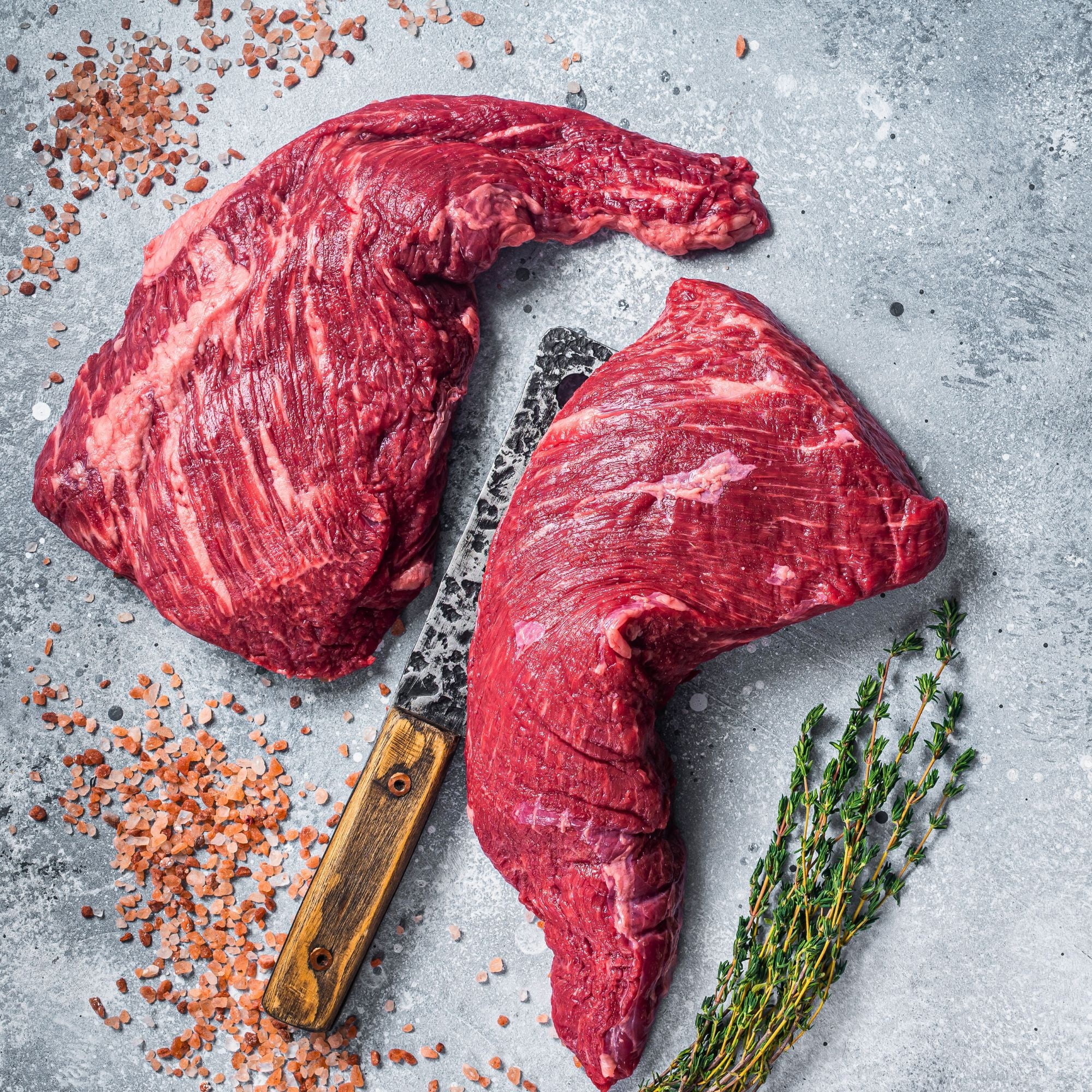 Today Gourmet Upper 2/3 Choice Tri Tip Roast - (4) 2-2.5lb Roasts ...