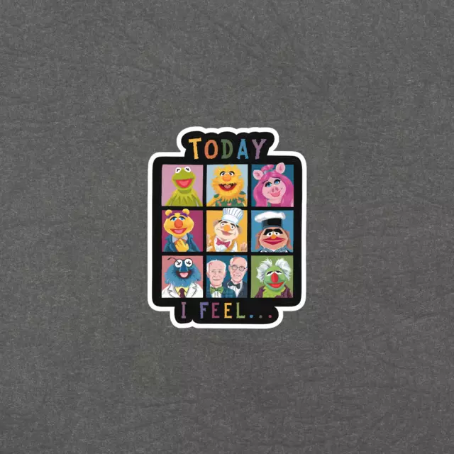 Today I Feel Muppets Emotion Chart Sticker - Express Your Moodphone ...