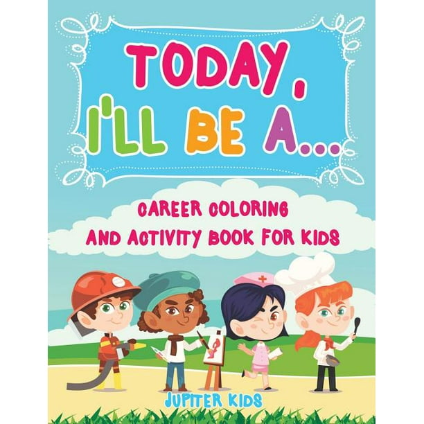 career coloring book for kids