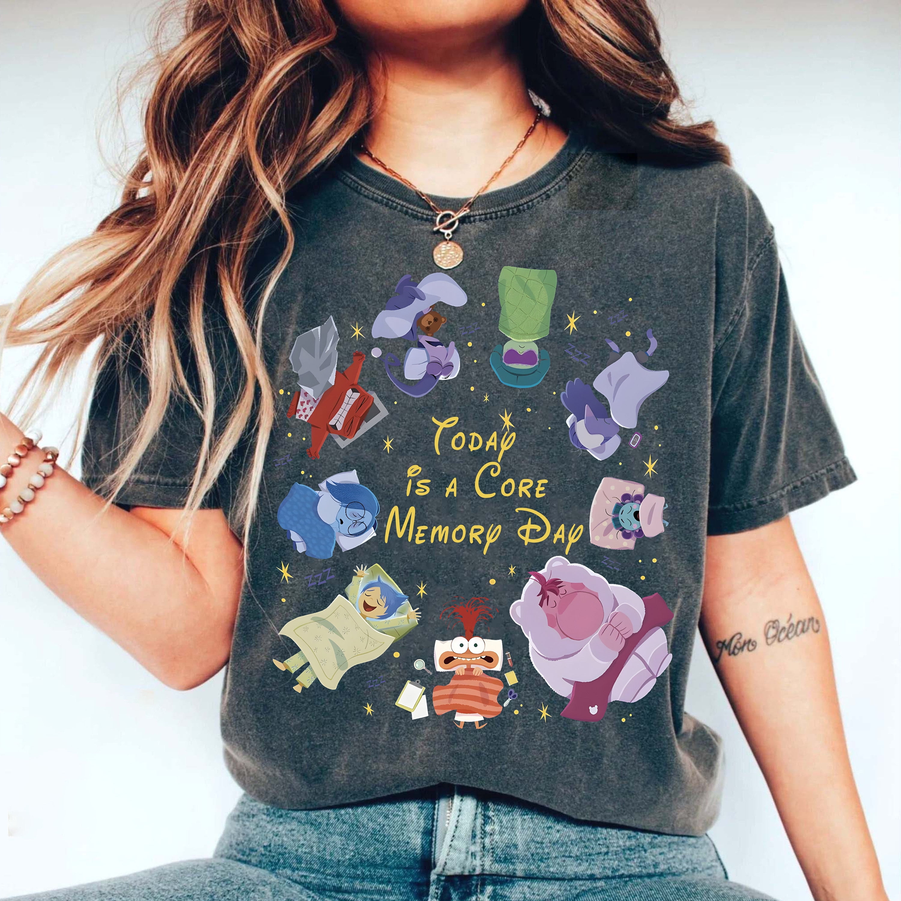 Today Is A Core Memory Day Shirt, Emotions Inside Out Characters ...