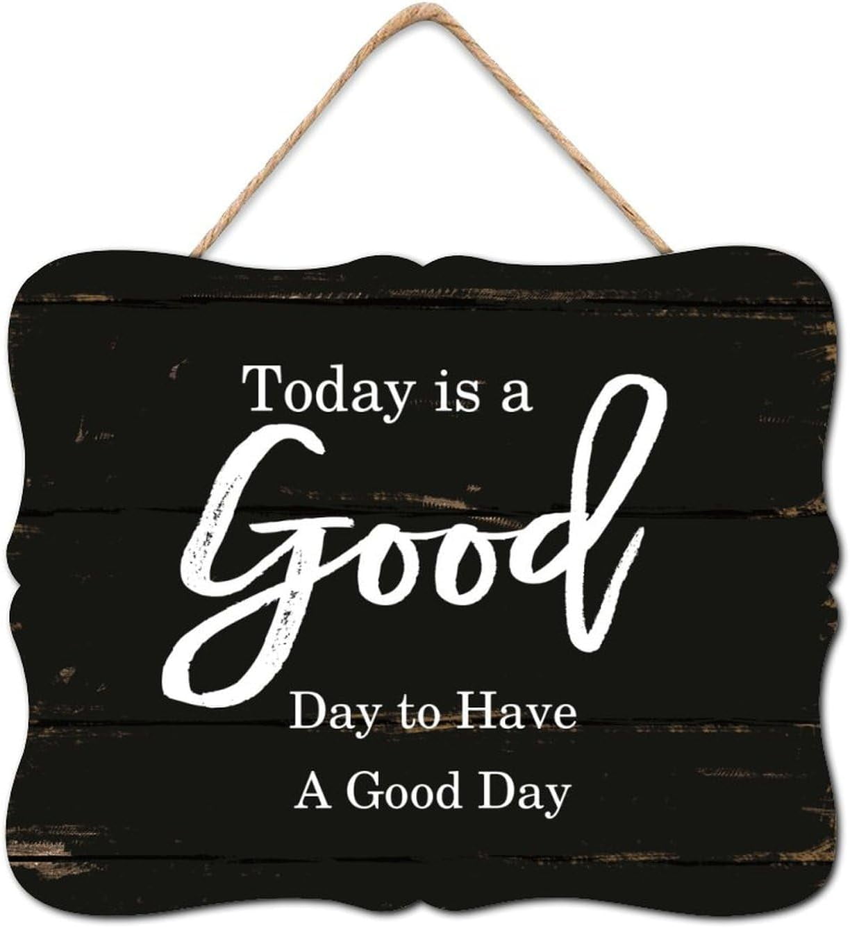 Today Is A Good Day to Have A Good Day Wooden Signs Retro Wood Hanging ...