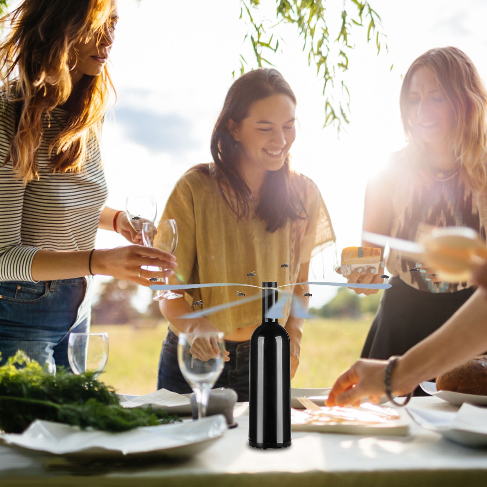 Today Lightning Deals of Wine Bottle Mosquito Repellent Rechargeable ...