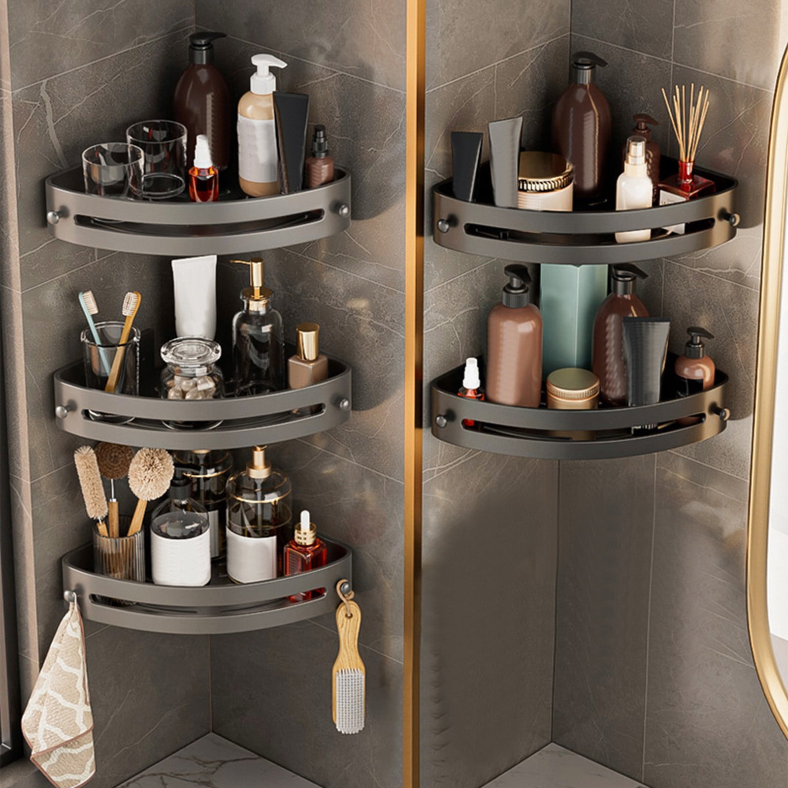 Today Only, No Punch Bathroom Shelf Toilet Sink Bathroom Wall Mounted ...