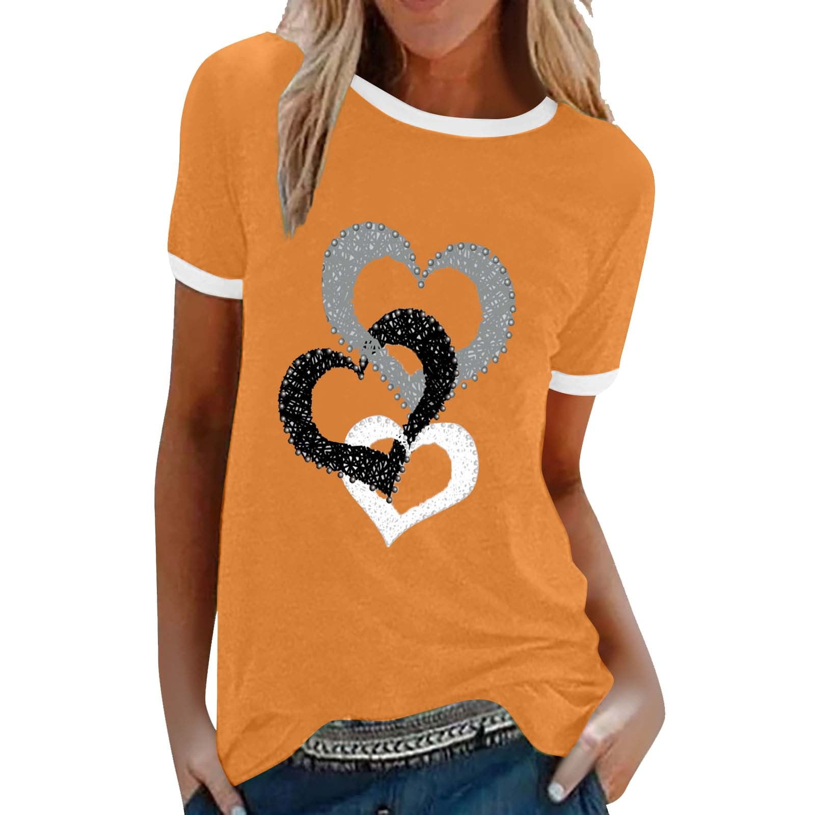 Today Ruffle Tops for Women Black Shirt for Women Comfortable Clothes ...